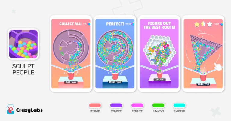 Guide For Choosing Hybrid & Hyper-Casual Color Palettes