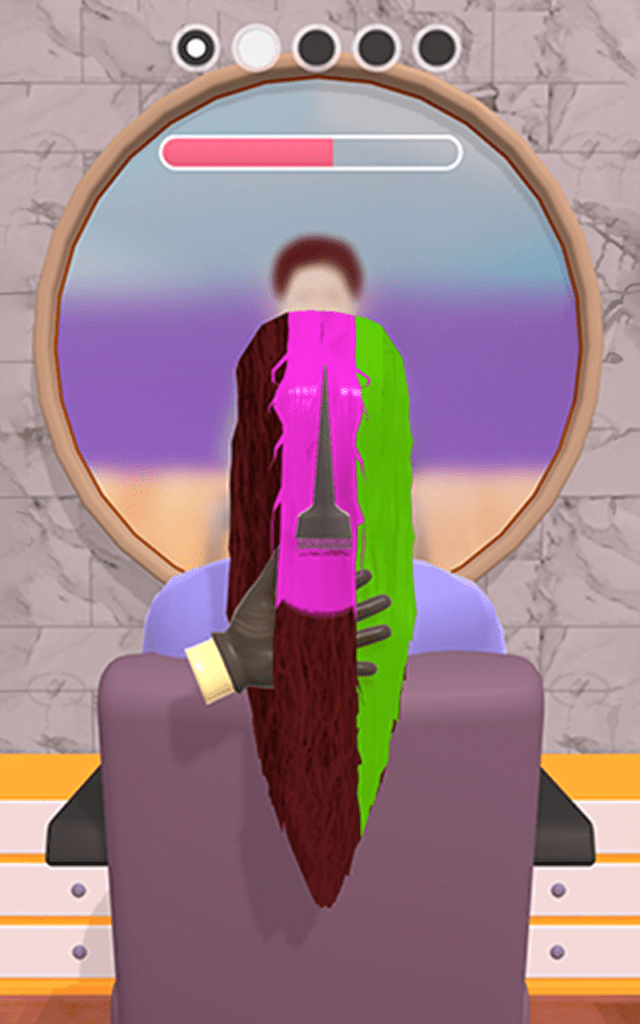 Hair Dye Console Game on Nintendo Switch